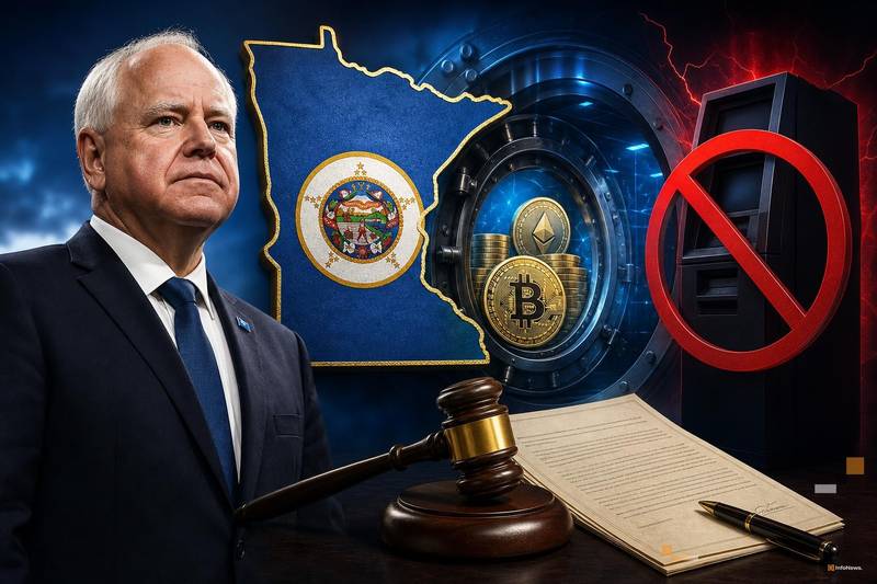 Minnesota Governor Walz Signs Crypto Custody Bill, Bans Kiosks ...